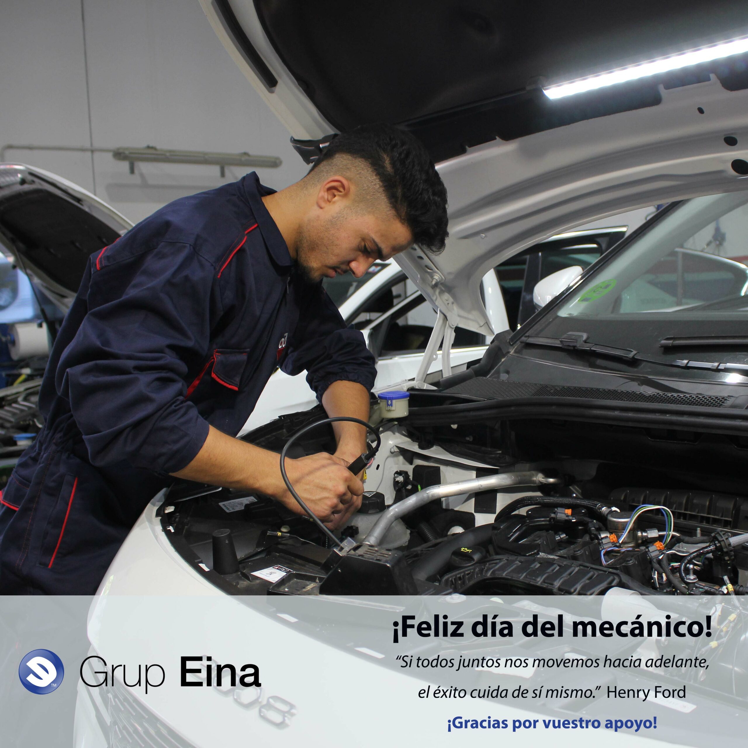 ¡Feliz día del mecánico! - Eina